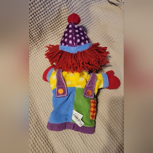 Gymboree | Toys | Gymboree Gymbo Clown 4 Inch Stuffed Hand Puppet Doll ...